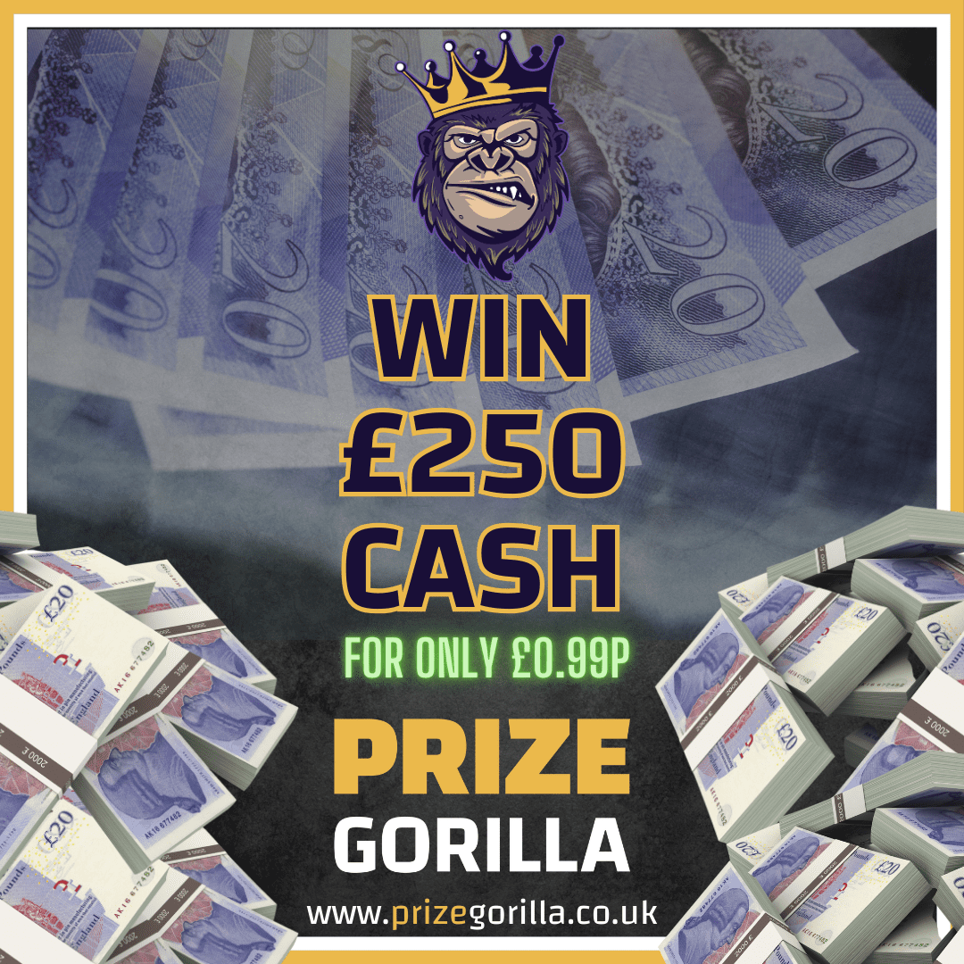 £250 Tax Free Cash - Prize Gorilla