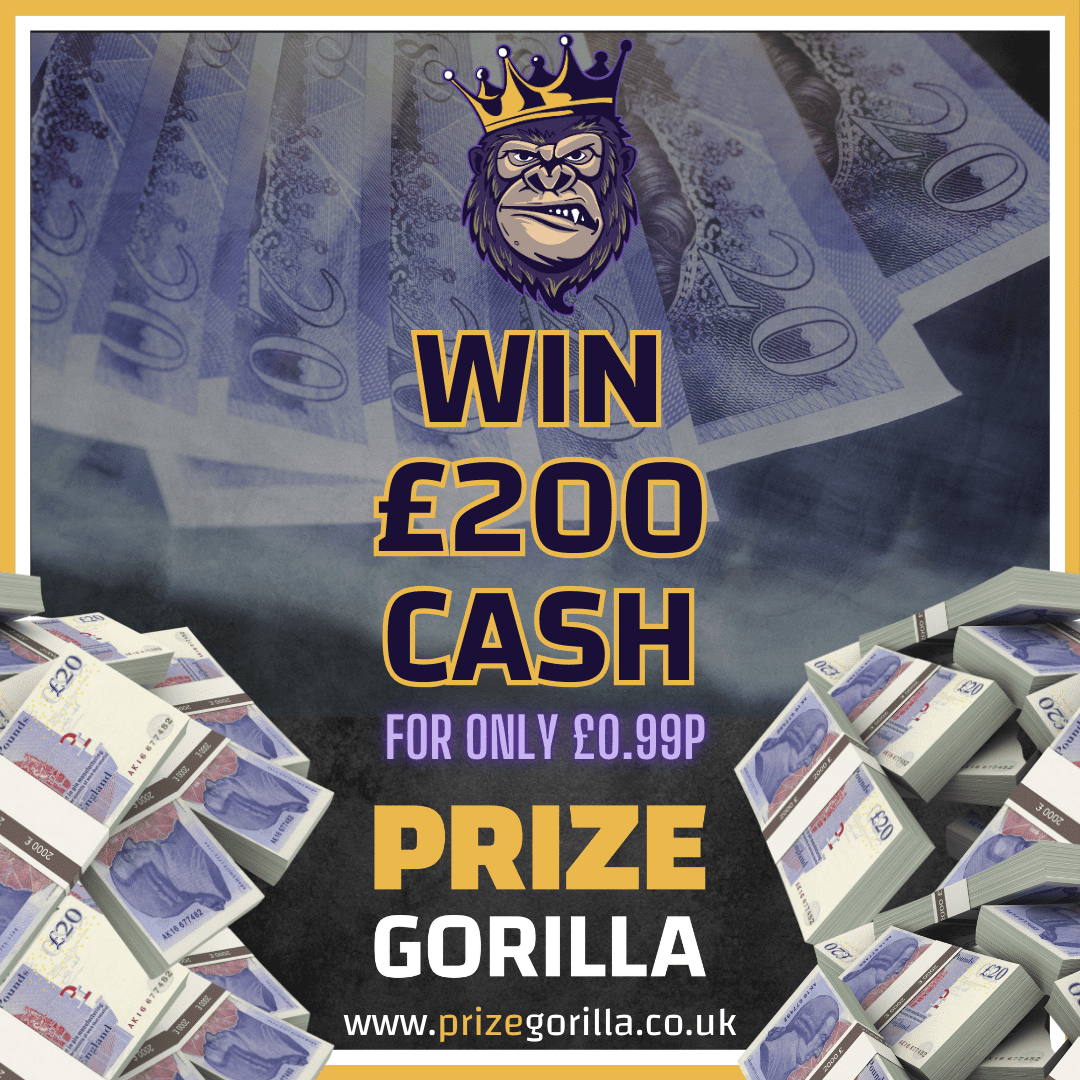 £200 TAX FREE CASH - Prize Gorilla