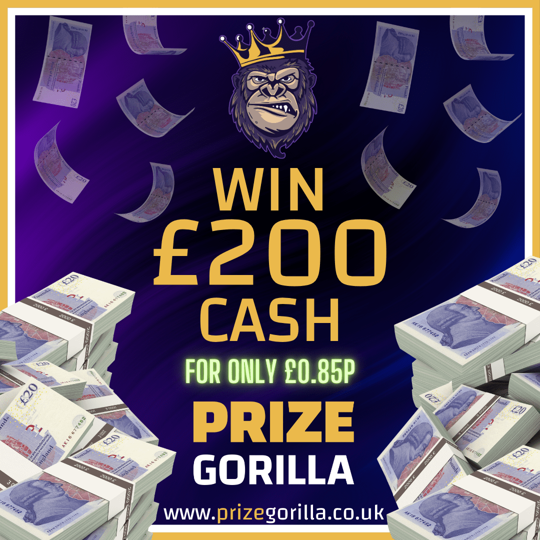 £200 TAX FREE CASH - Prize Gorilla